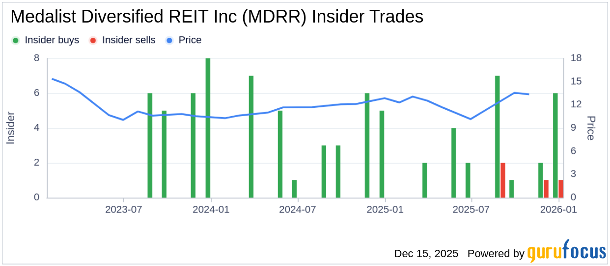 Insider Buying: Frank Kavanaugh Acquires Shares of Medalist Dive
